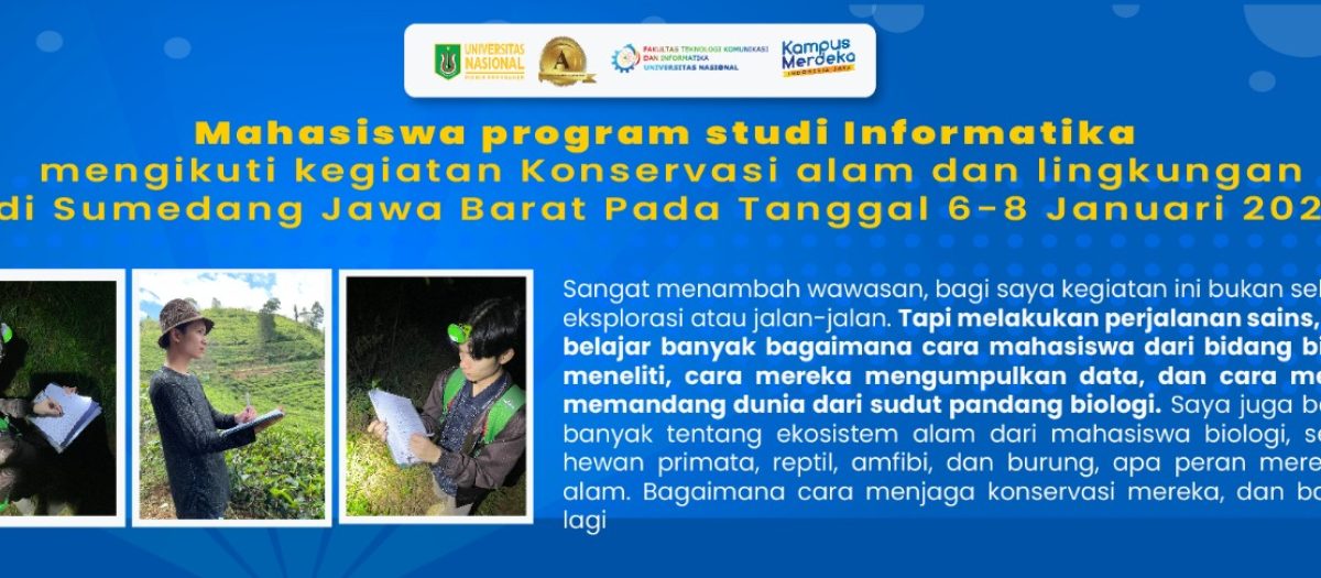 Prodi Informatika – Fakultas Teknologi Komunikasi dan Informatika Universitas Nasional