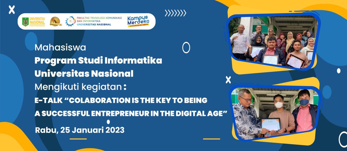 Prodi Informatika – Fakultas Teknologi Komunikasi dan Informatika Universitas Nasional